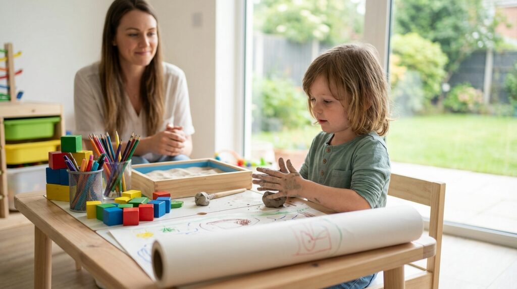 How Play Therapy Helps Children Express Themselves - CCFAM